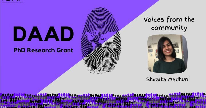 Stories from the community: DAAD PhD research grant - IndiaBioscience