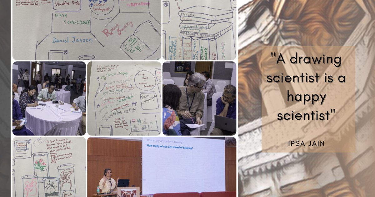 A drawing scientist is a happy scientist! - IndiaBioscience