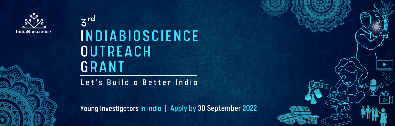 3rd IndiaBioscience Outreach Grants - IndiaBioscience